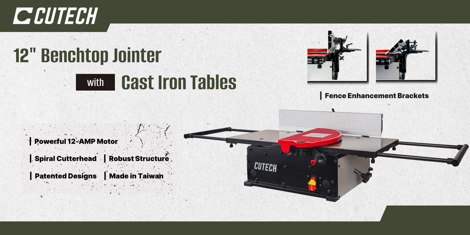 CUTECH Tools Official Site - Best Benchtop Jointers & Planers