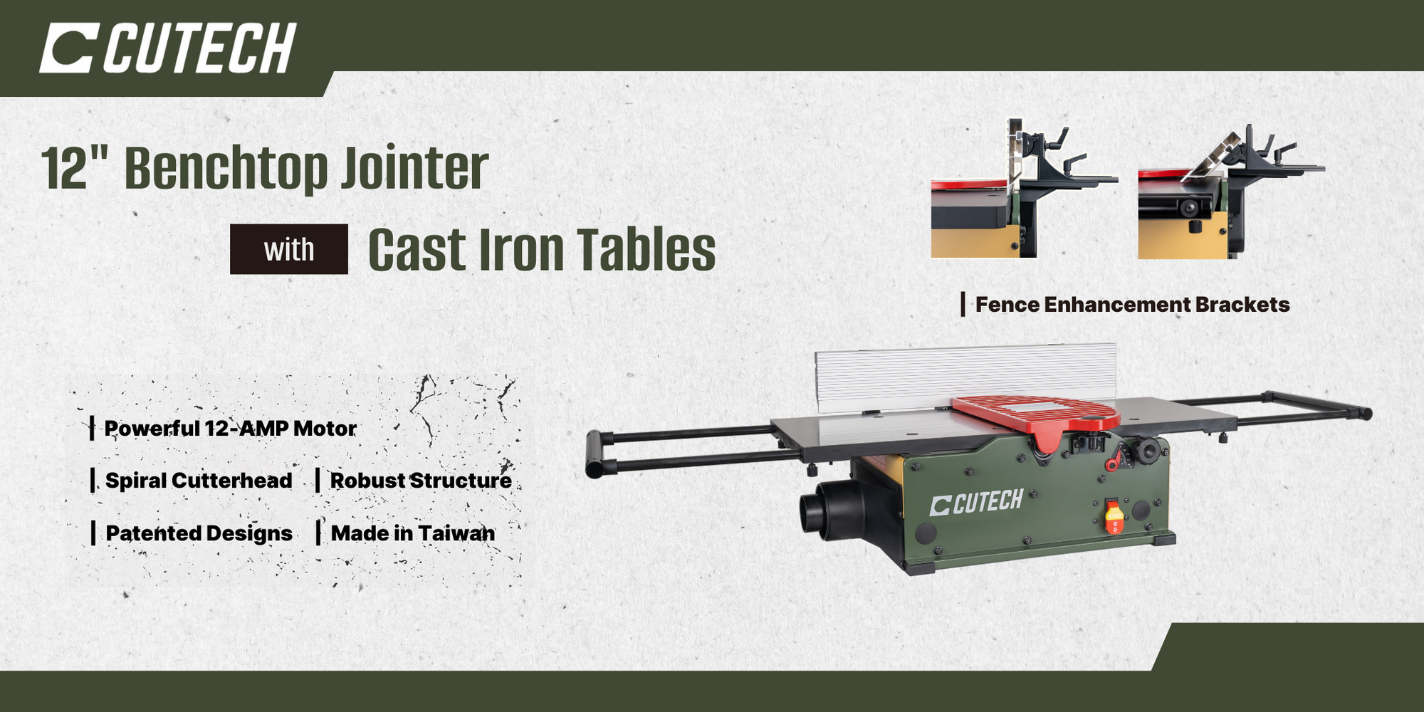 CUTECH Tools Official Site - Best Benchtop Jointers & Planers