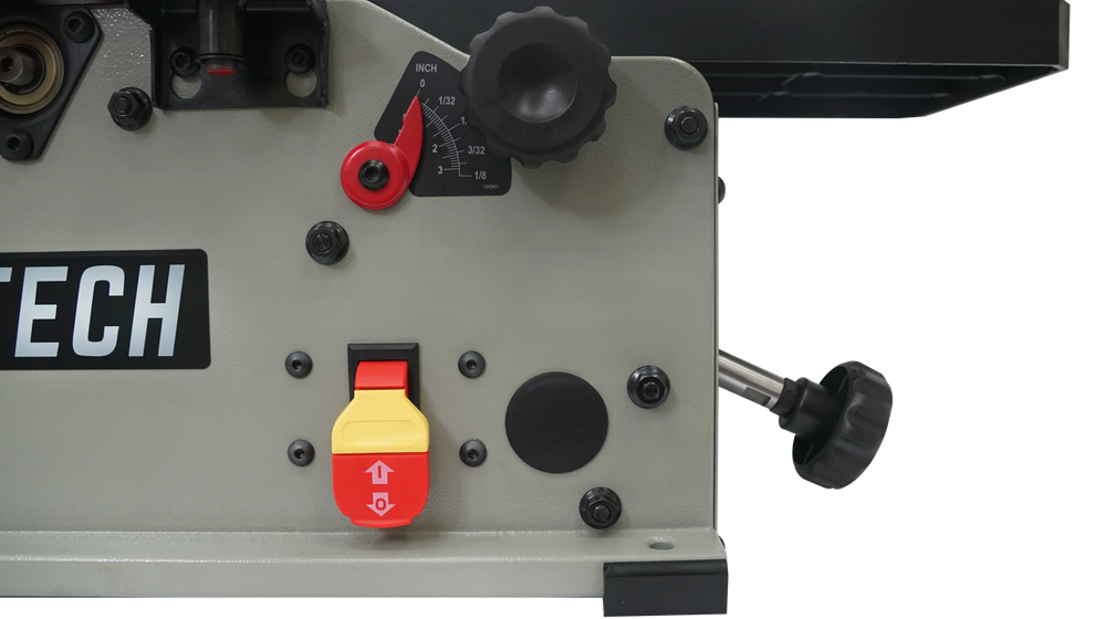 6" Spiral Cutterhead Benchtop Jointer (Black Table) - CUTECH 40160HB